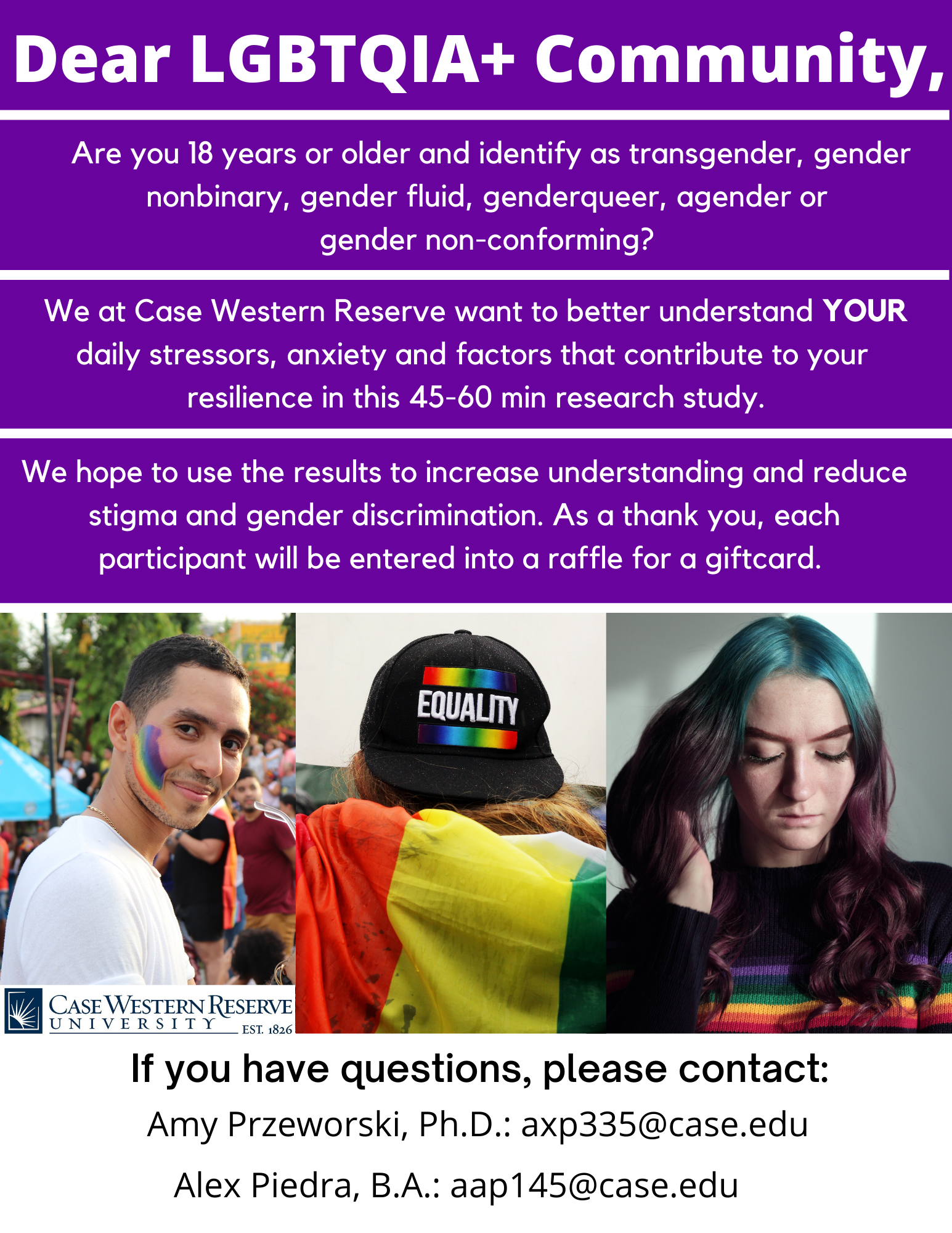 Case Western Inquiry: LGBTQ+ Experiences Study – Gay in the CLE