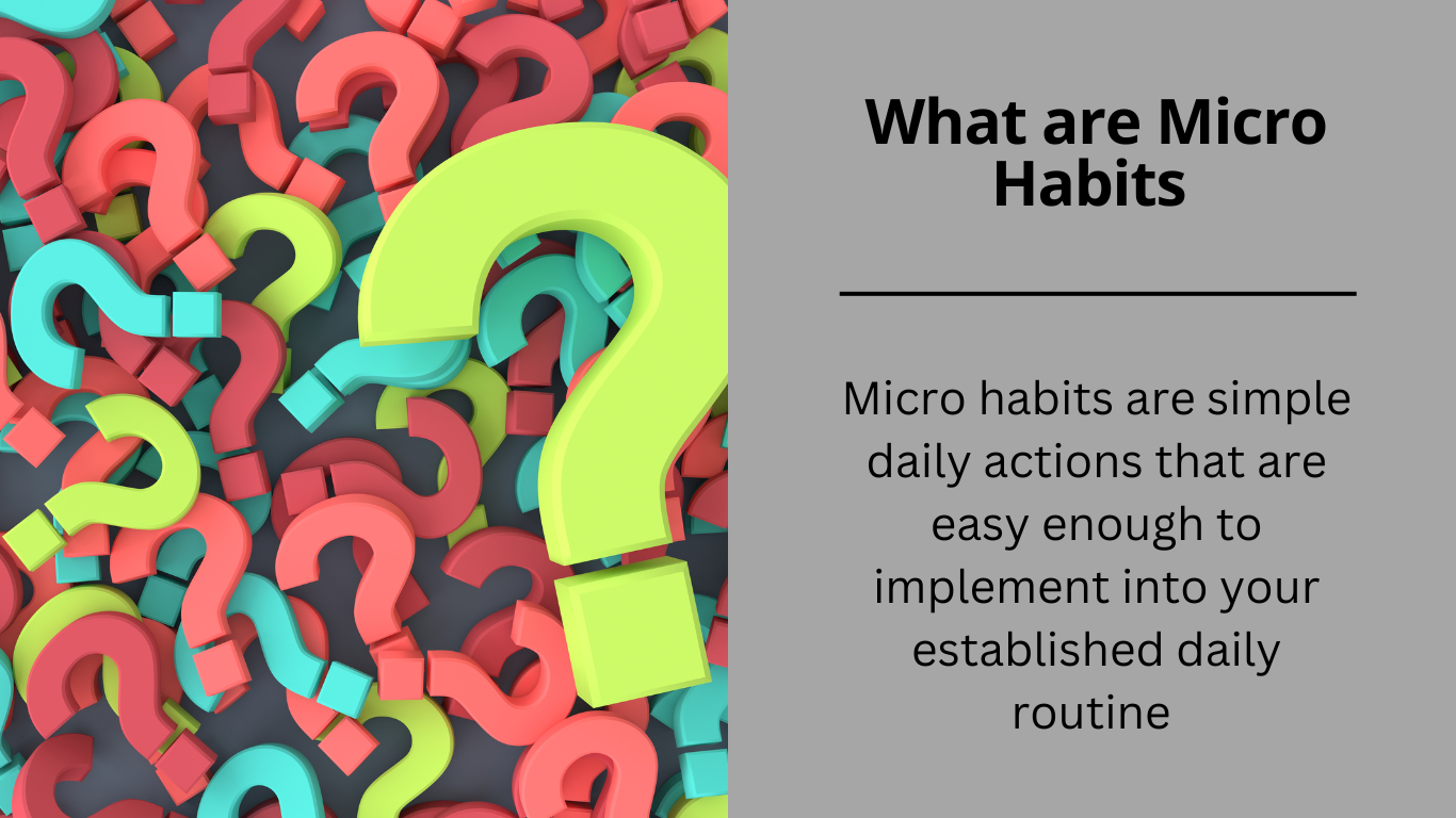Micro habits that can change your life – Gay in the CLE