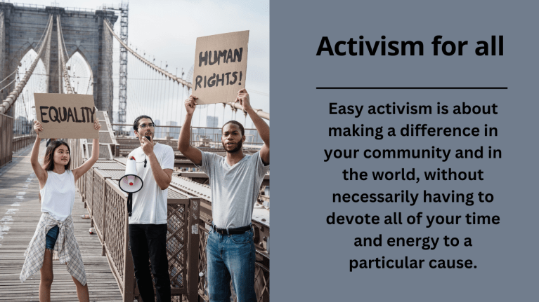 Easy Activism In Seven Ways – Gay in the CLE