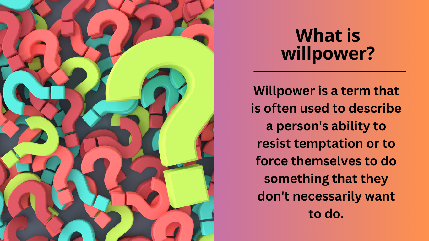 The Myth Of Willpower – Gay in the CLE