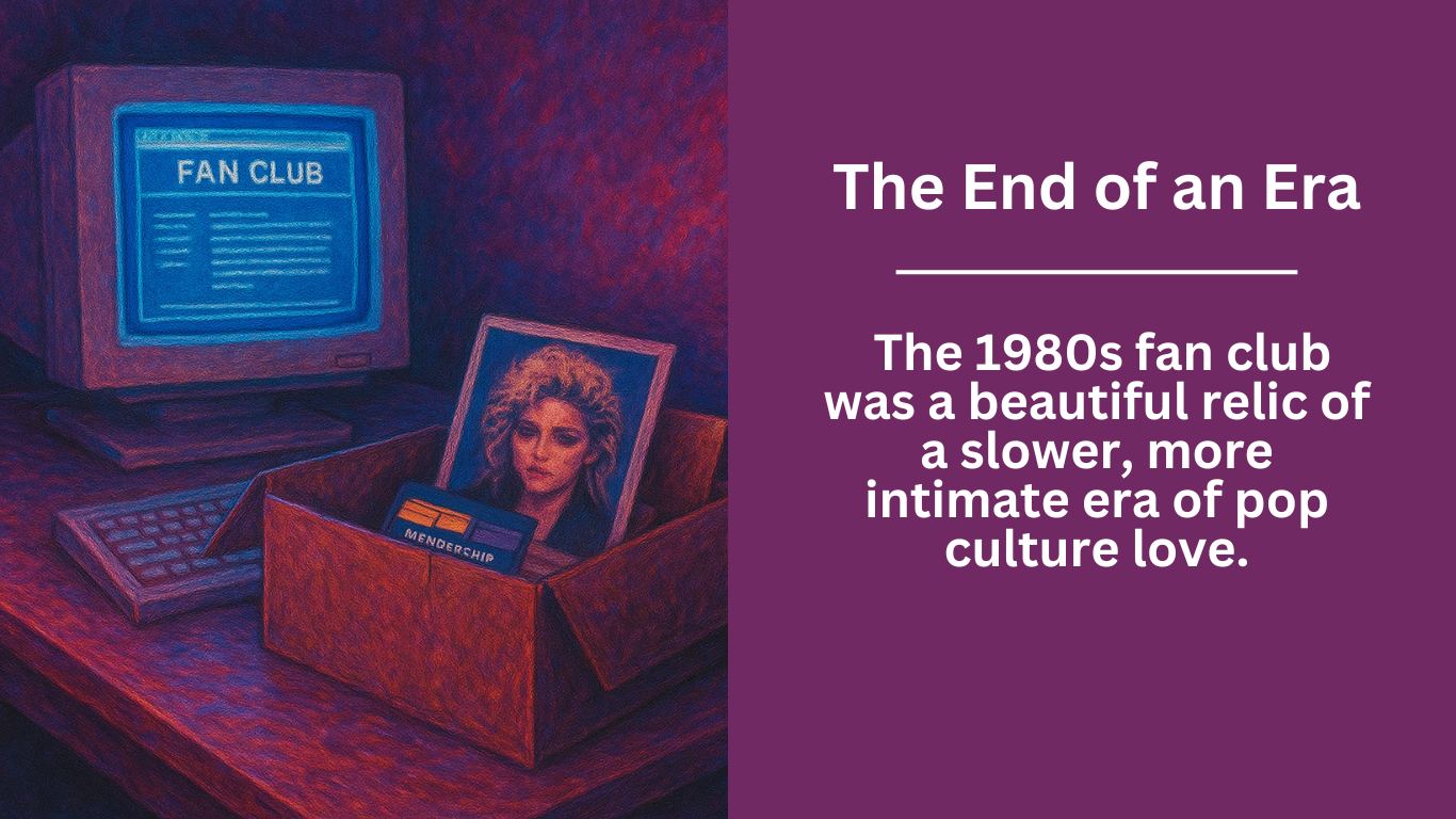 Before the Internet: The Lost Art of the 80s Fan Club – Gay in the CLE
